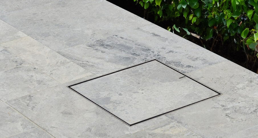 Hidden drain covers - Drain Cover - HIDE Skimmer Covers