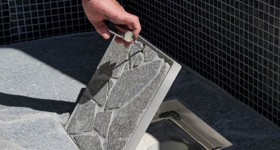 Hidden drain covers - Drain Cover - HIDE Skimmer Covers